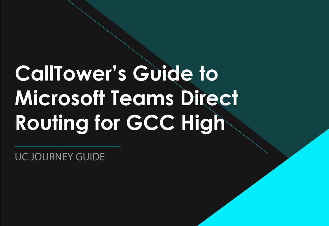 Direct Routing for GCC High | Microsoft Teams